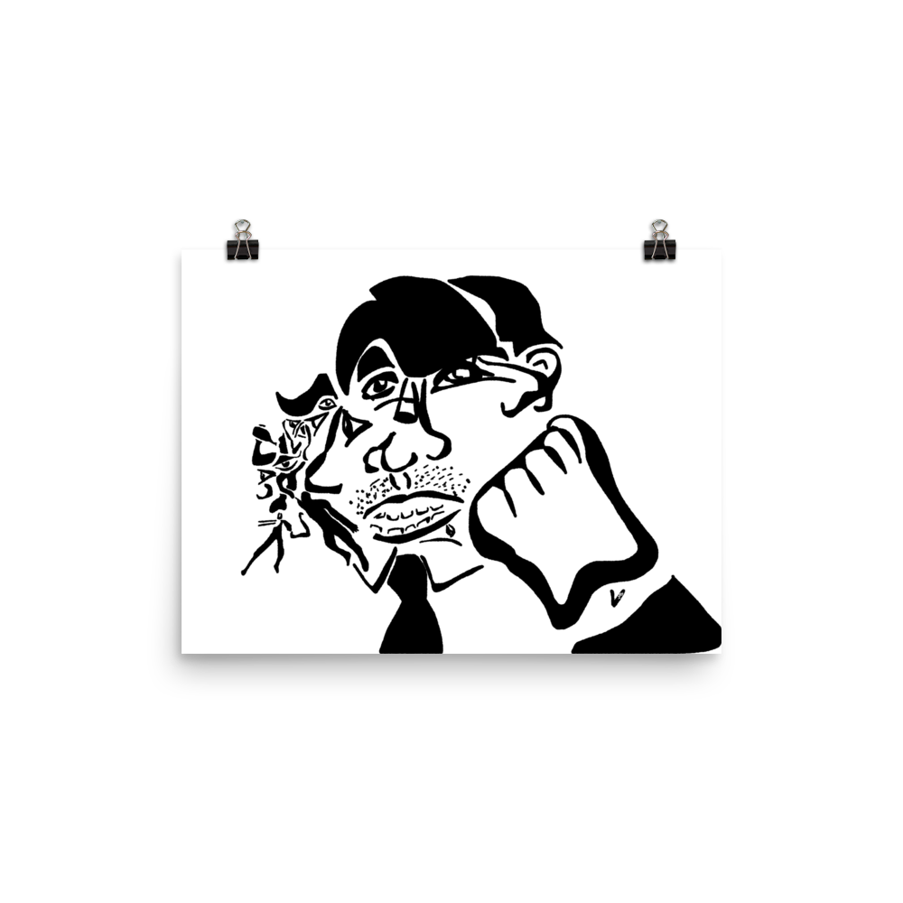 Inner Monologue | Art Print – Jon-Marc Art